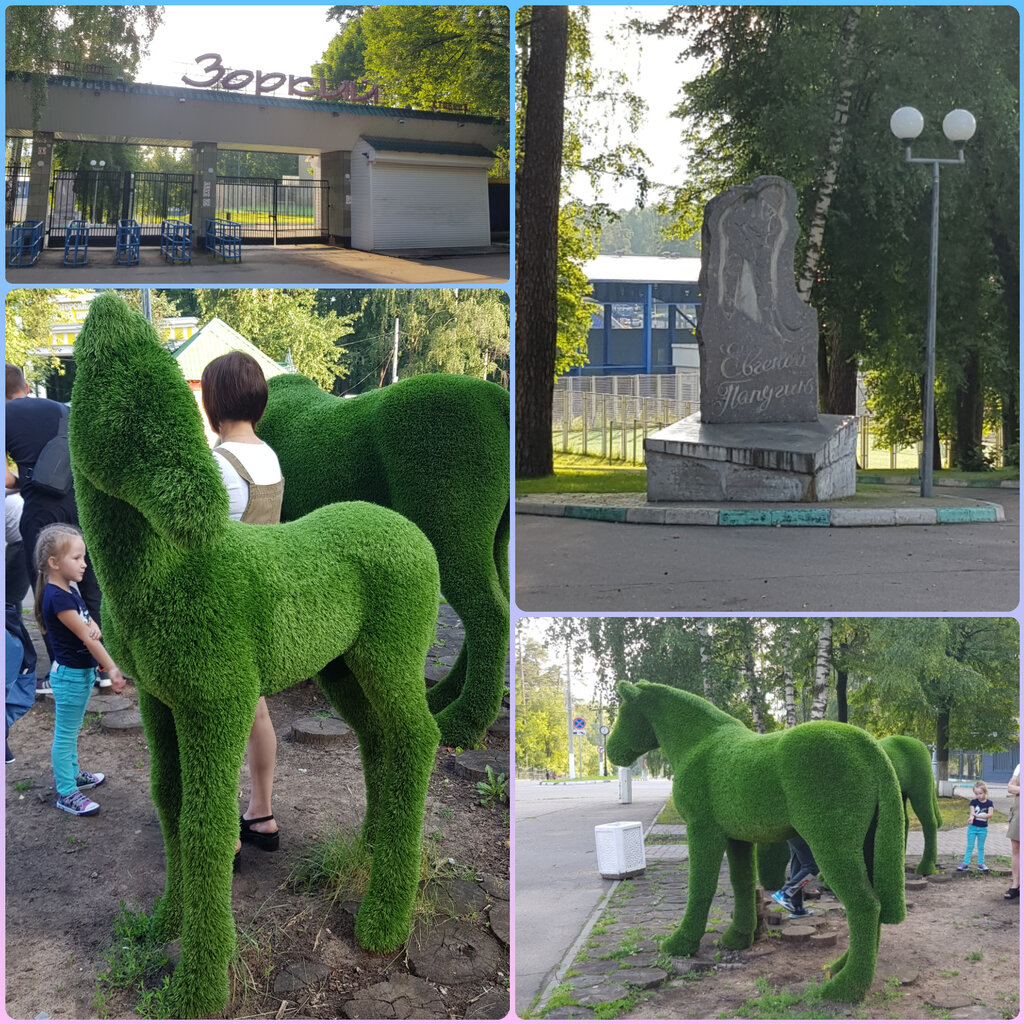 Anıt, heykel Е.М. Папугин, Krasnogorsk, foto
