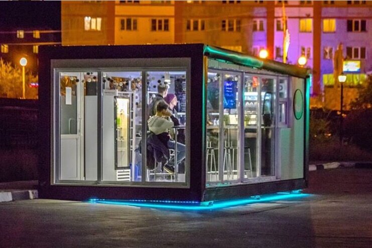 Kahve dükkanları Кофе кит, Anadyr, foto