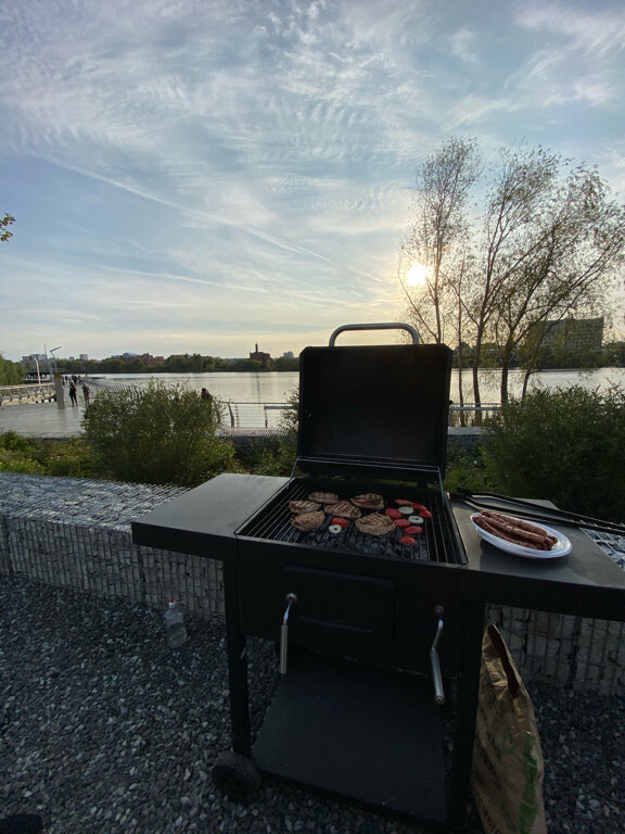Mangal veya barbekü alanı Зона барбекю, Kazan, foto
