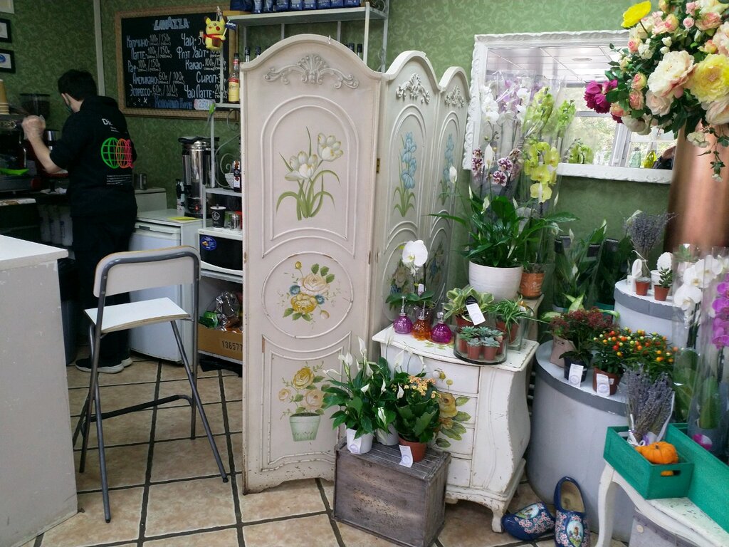 Kahve dükkanları Cup of Joy, Moskova, foto