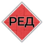 RED (Tekhnicheskiy pereulok No:2, derevnya Dubrovo), kaldırım taşları  Pskovskaya oblastından