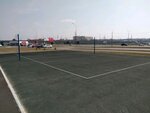 Волейбольная площадка (Republic of Mordovia, Saransk, zhiloy rayon Yubileyny, 2nd mikrorayon, zhiloy kompleks Arena), spor alanı  Saransk'tan