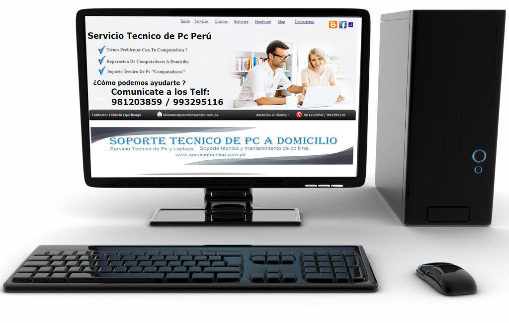 Bilgisayar teknik servisleri Soporte Técnico PC de computadoras a domicilio, Lima, foto