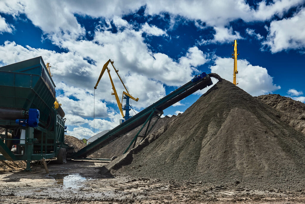 Endüstriyel mineraller Samosvalim, Moskova, foto