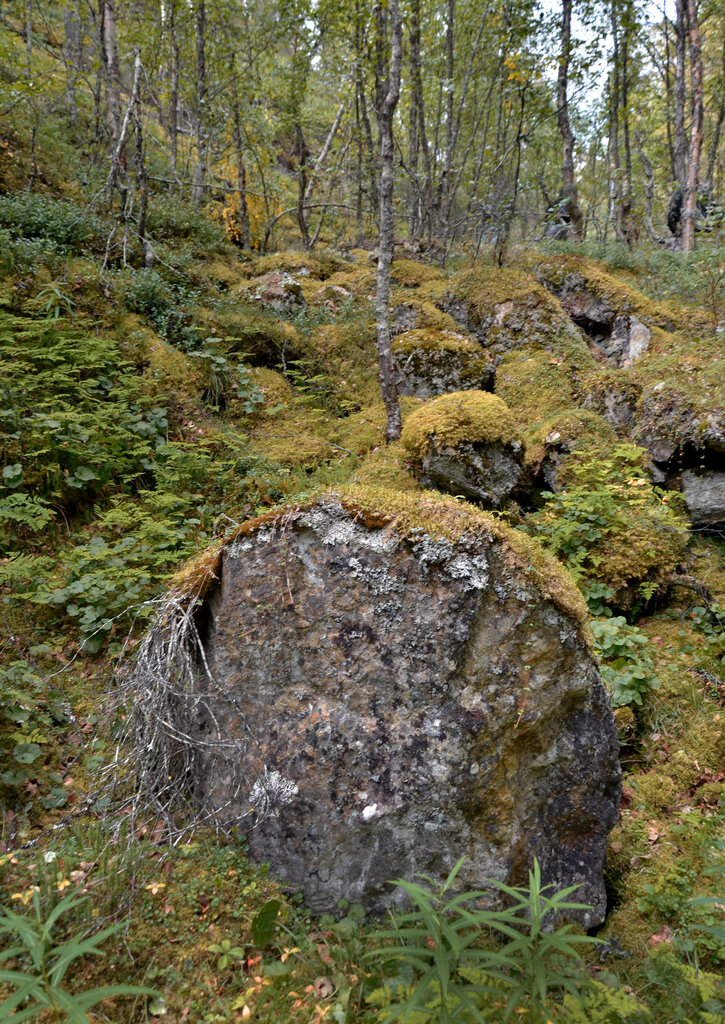 Turistik yerler Рубиновый каньон, Murmanskaya oblastı, foto