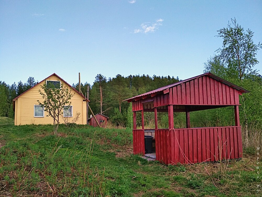 Resort oteller, tesisler Guesthouse Tungozero, Karelya, foto