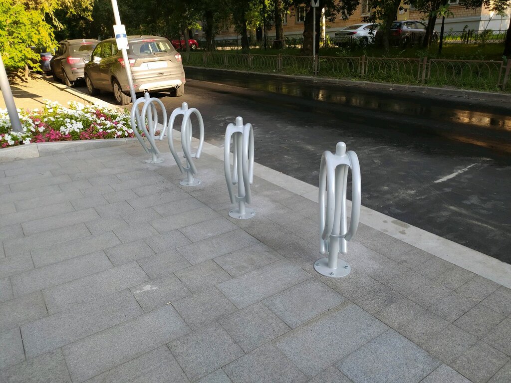 Bisiklet park yerleri Bicycle parking, Moskova, foto