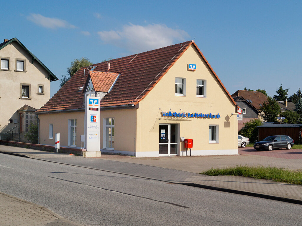 Banka Volksbank Raiffeisenbank Meißen Großenhain eG, Saksonya, foto