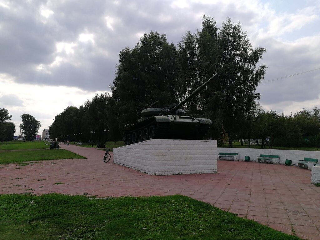 Teknoloji anıtı Танк Т-62, Tuymazy, foto