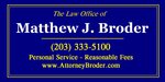 Matthew J Broder (Connecticut, Fairfield County, Bridgeport), avukatlar  Bridgeport'tan