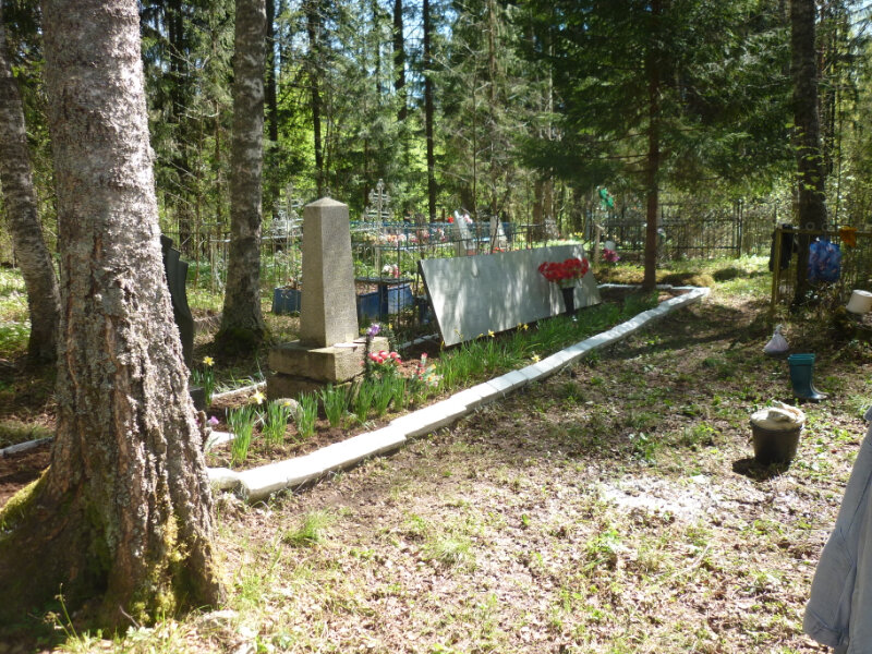 Anıt, heykel Братская могила советских воинов 1941-1942 гг., Novgorodskaya oblastı, foto