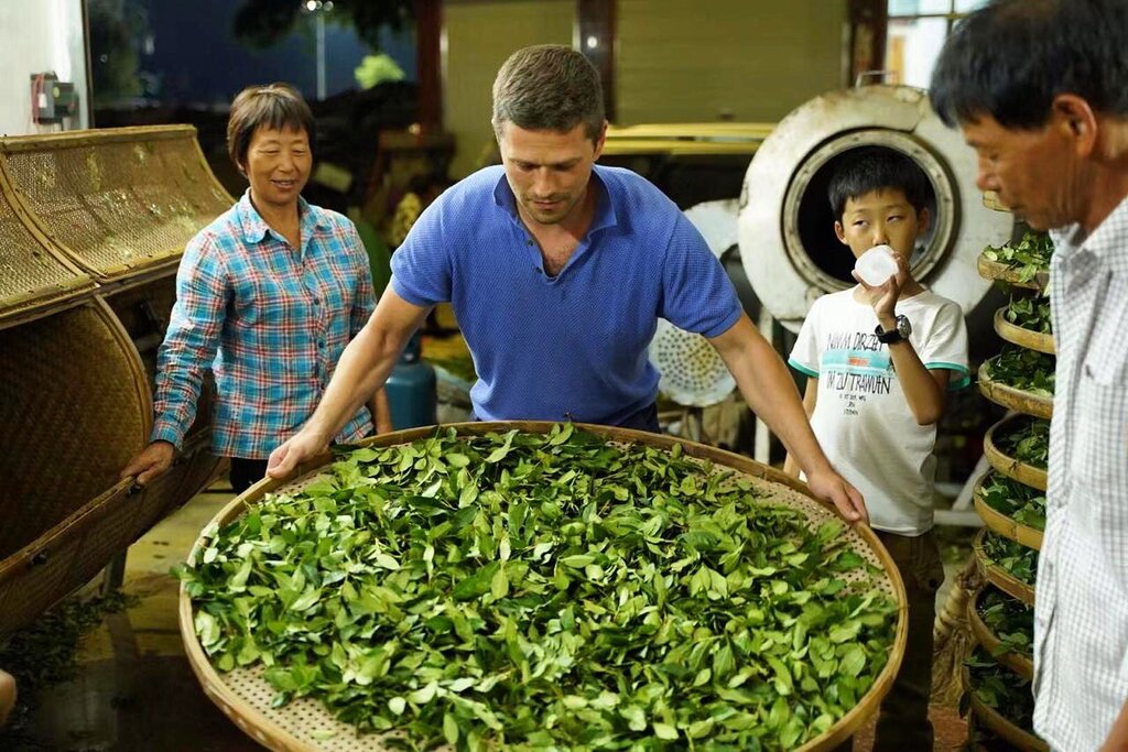 Çay mağazaları Chines tee in ChaoChay, Moskova, foto