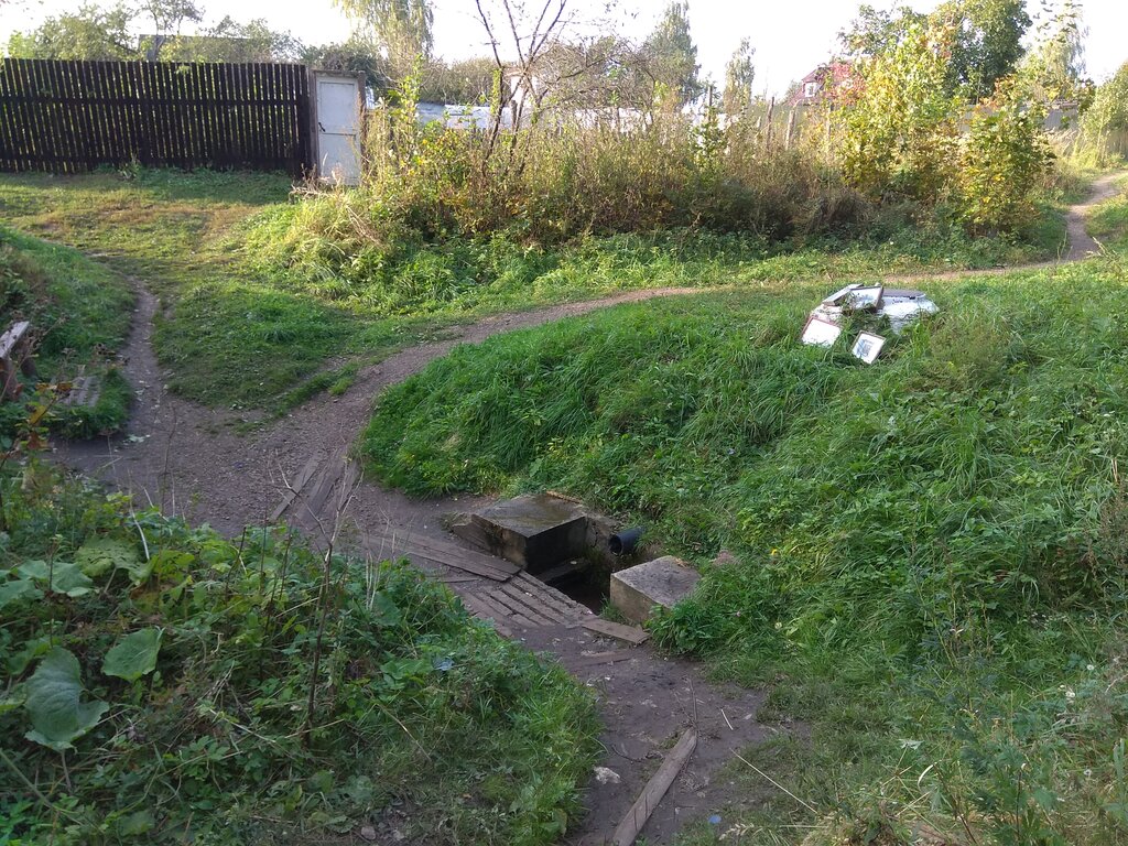 Pınar, çay Spring, stream, Tulskaya oblastı, foto