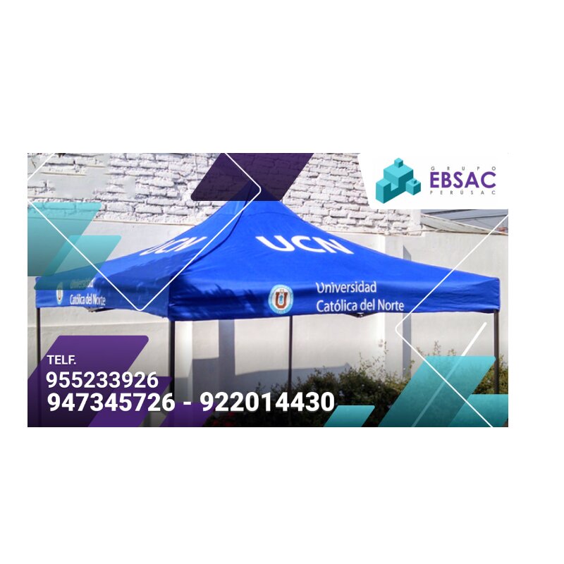 Çerçeve ve çadır yapıları Ebsac, Lima, foto