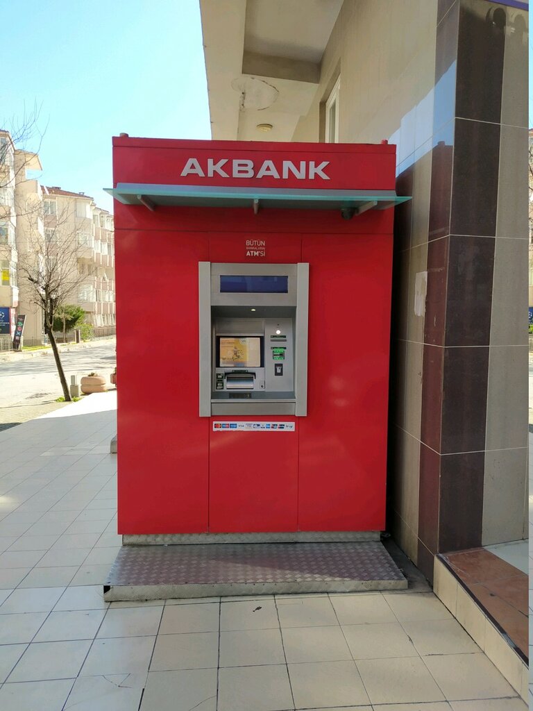 ATM'ler Akbank ATM, İstanbul, foto