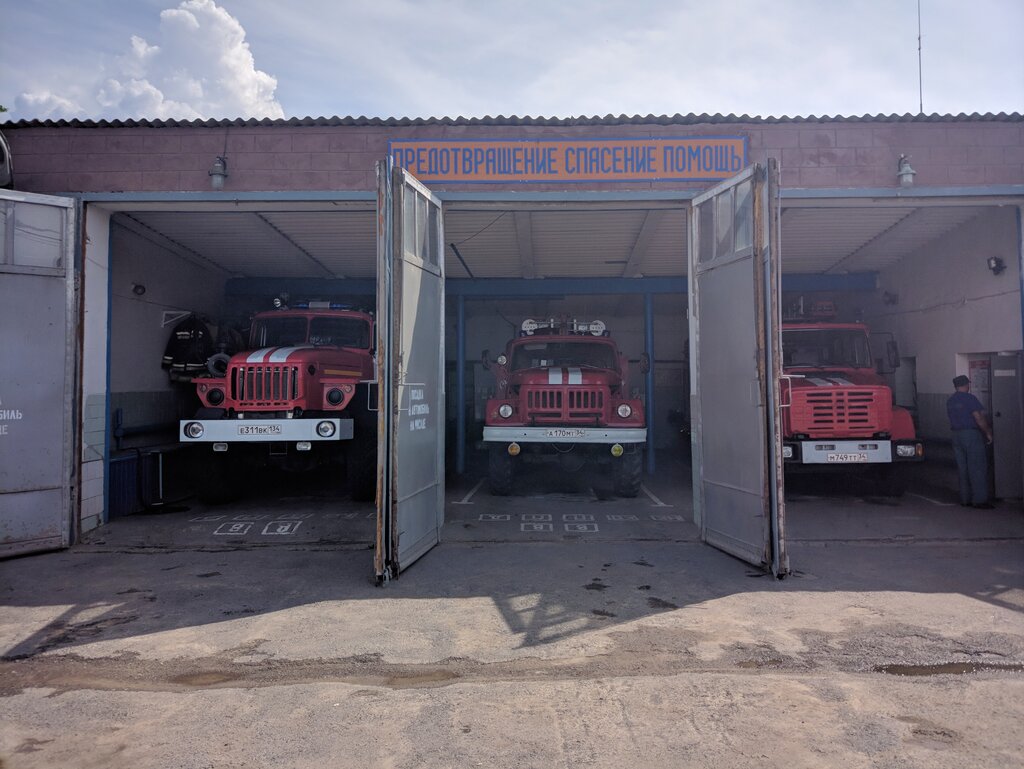 i̇tfaiye Pozharnaya Chast № 57, Ugps, MChS Rf, Volgogradskaya oblastı, foto
