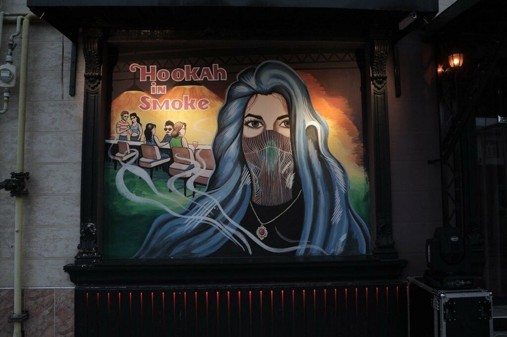 Nargile kafeler Hazy, Taşkent, foto