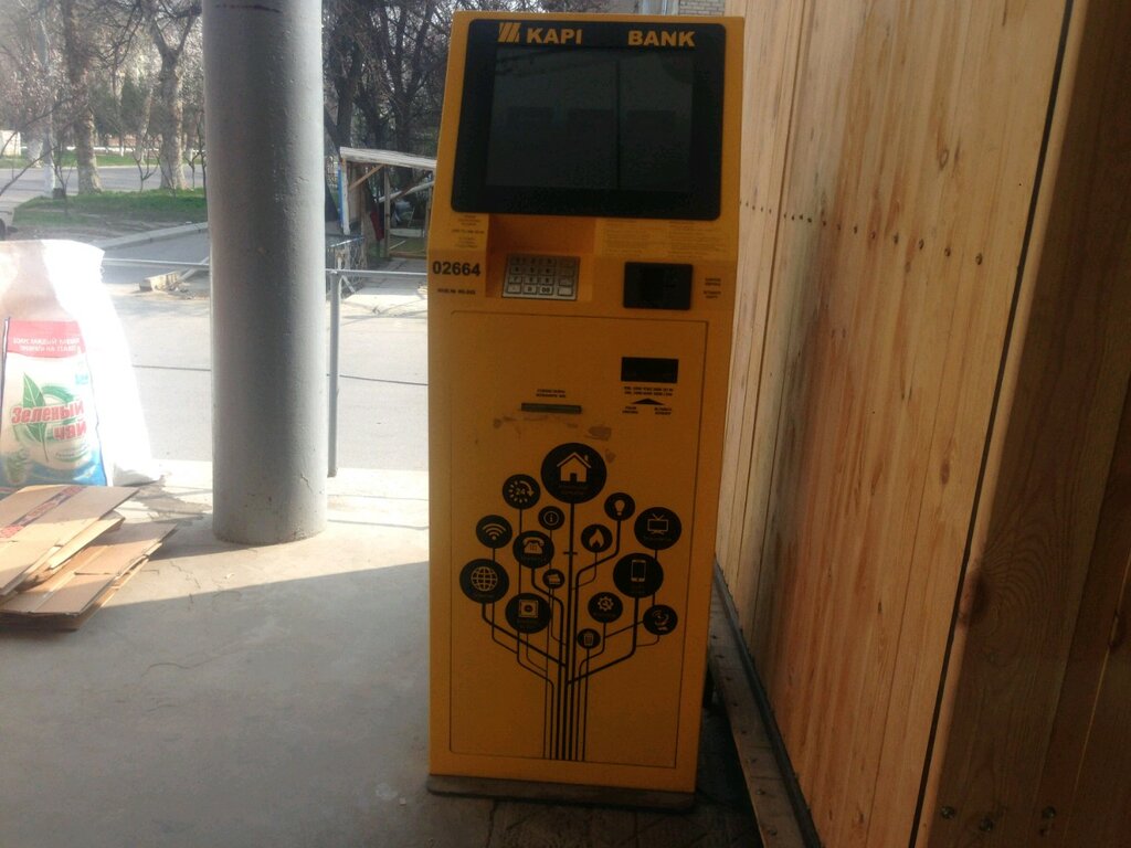 Ödeme terminali Kapitalbank, payment terminal, Taşkent, foto