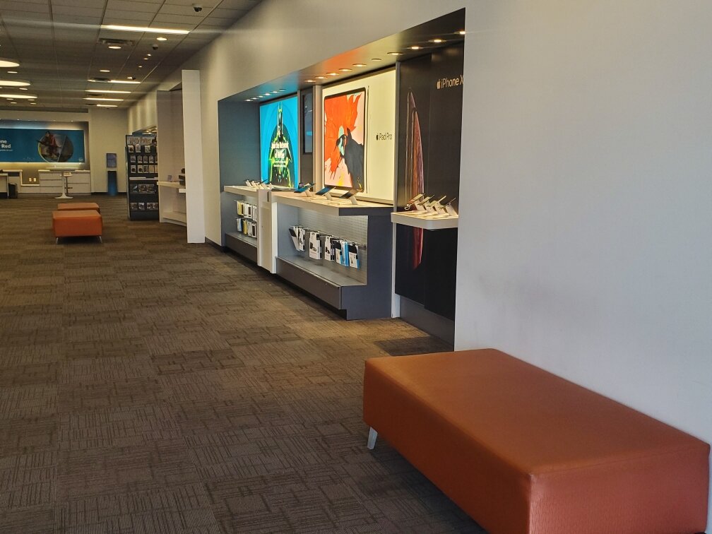 Cep telefonu ve aksesuarları satış mağazaları At&t Store, New York, foto