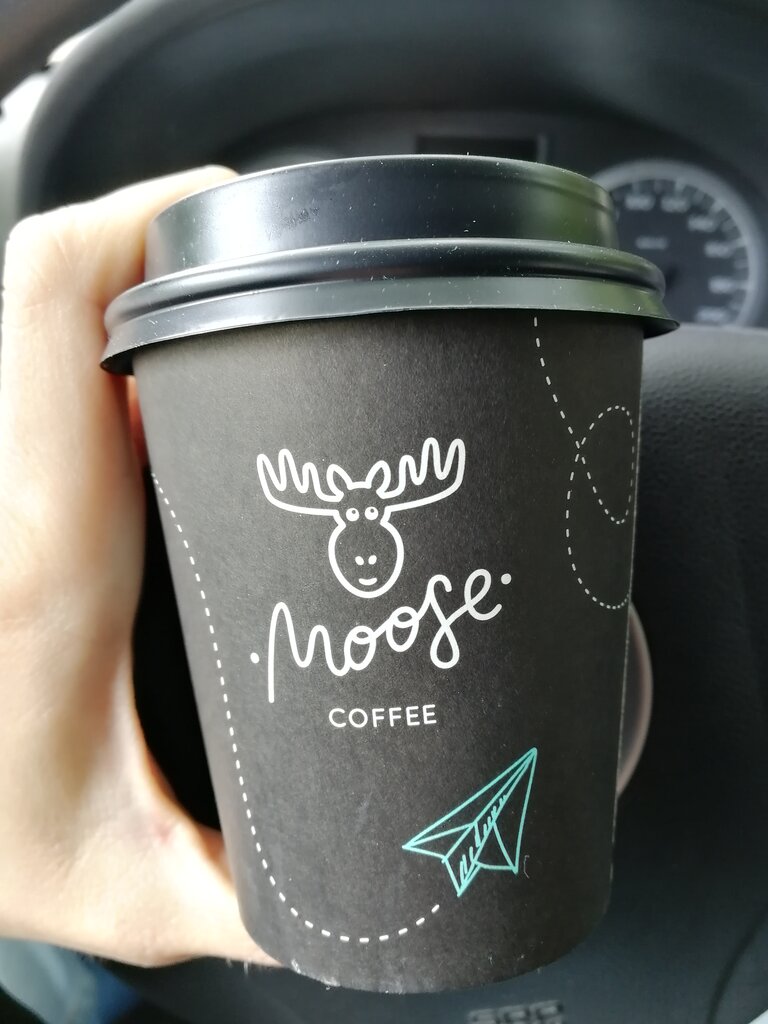 Kahve dükkanları Coffee Moose, Moskova, foto