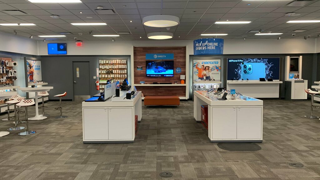 Cep telefonu ve aksesuarları satış mağazaları At&t Store, Manchester, foto