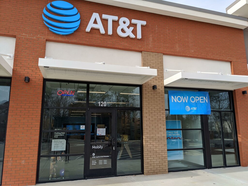 Cep telefonu ve aksesuarları satış mağazaları At&t Store, Kuzey Carolina Eyaleti, foto