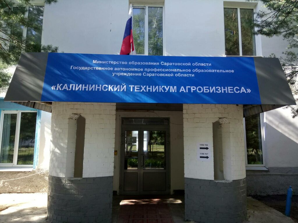 Meslek yüksekokulu Калининский техникум агробизнеса, Kalininsk, foto
