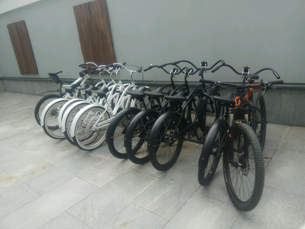 Bisiklet park yerleri Bicycle parking, Moskova, foto