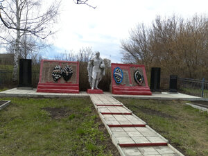 Братская могила (Oryol Region, Verkhovskiy rayon, selo Telyazhye), anıt, heykel  Orlovskaya oblastından