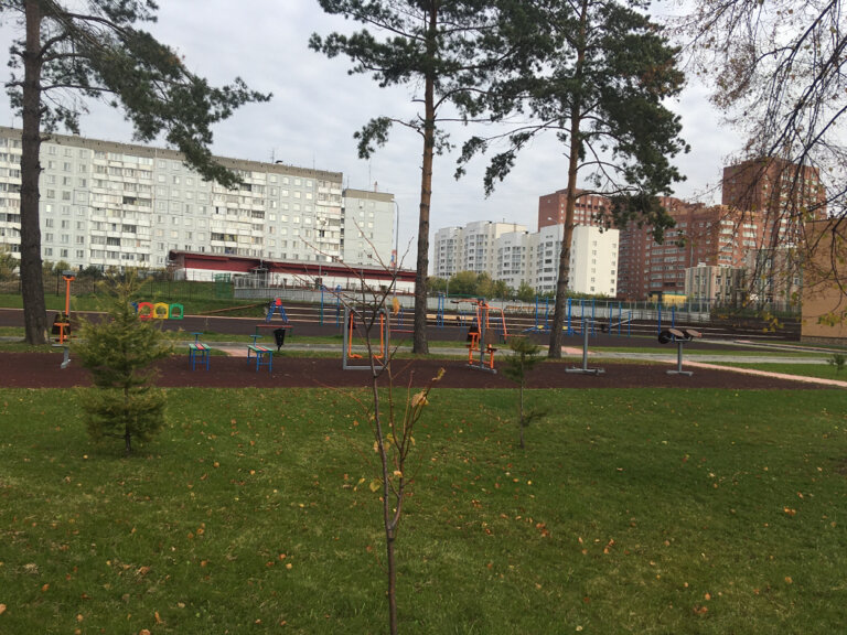 Spor alanı Уличные тренажёры, Novosibirsk, foto