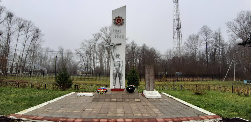 Anıt, heykel Павшим героям, 1941-1945 гг, Moskova ve Moskovskaya oblastı, foto
