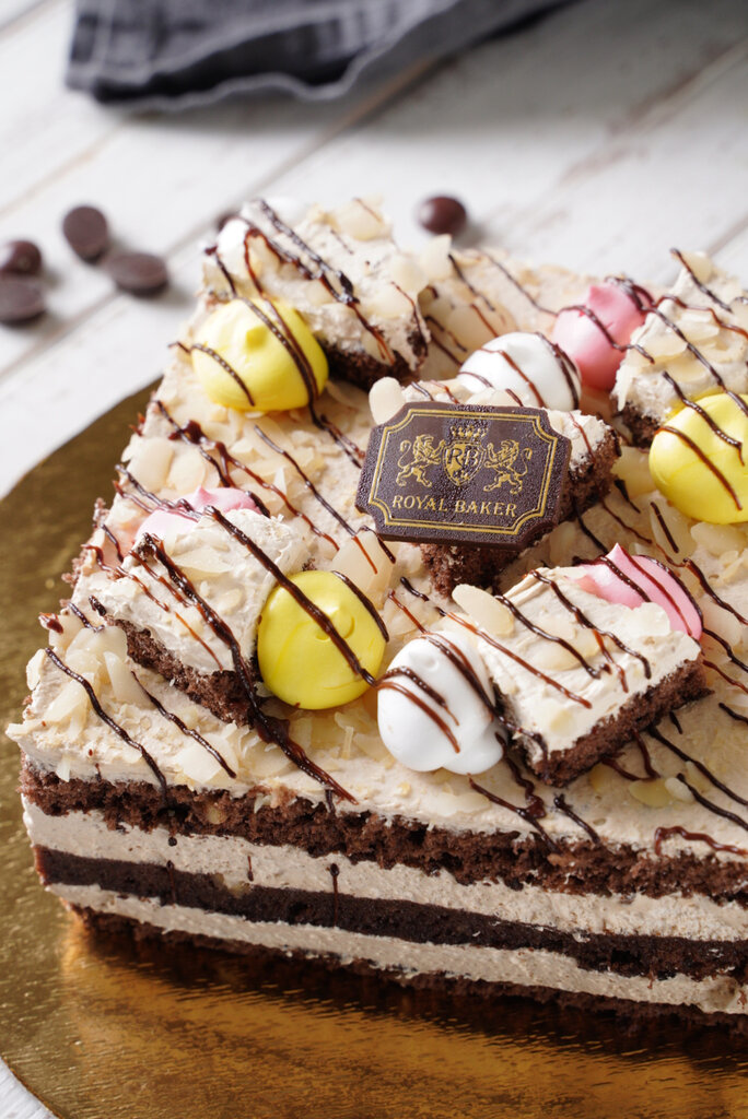 Özel pasta siparişi Royal Baker, Moskova, foto