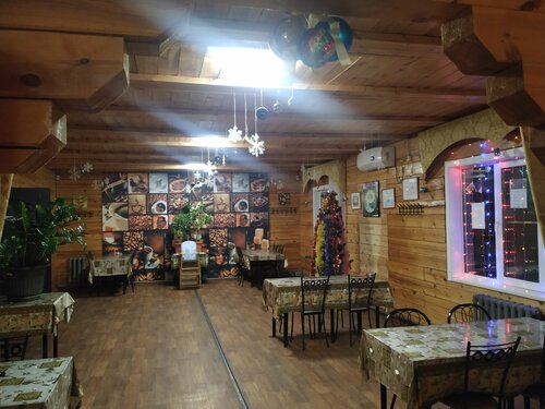 Kafe Ангир Нуур, Buriatya, foto