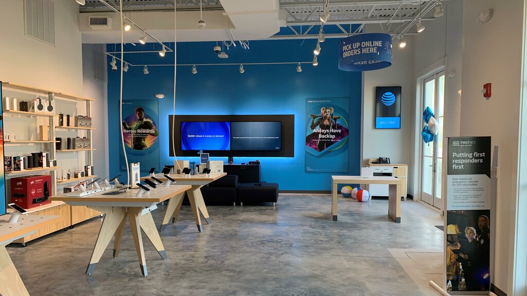 Cep telefonu ve aksesuarları satış mağazaları At&t Store, Florida Eyaleti, foto