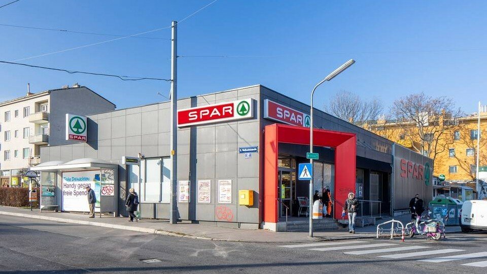 Süpermarket Spar, Viyana, foto