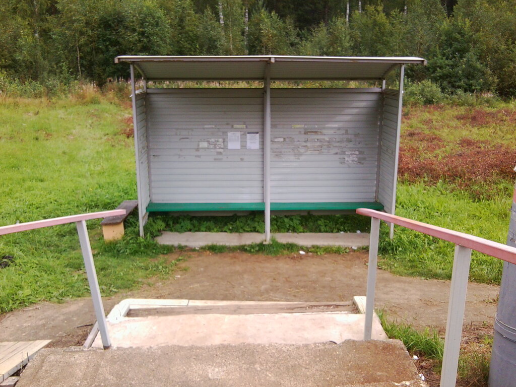 Tren istasyonu остановочный пункт Зоренька, Kostromskaya oblastı, foto