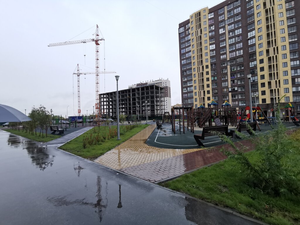 Oyun alanı Playground, Tiumen, foto