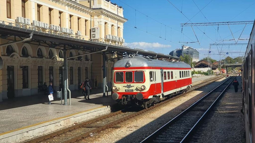 Tren istasyonu гара Пловдив, Filibe (Plovdiv), foto