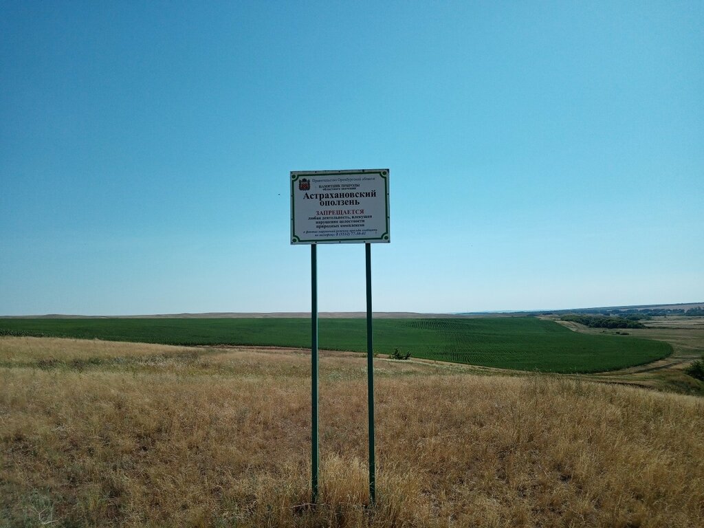 Doğa Астрахановский оползень, Orenburgskaya oblastı, foto