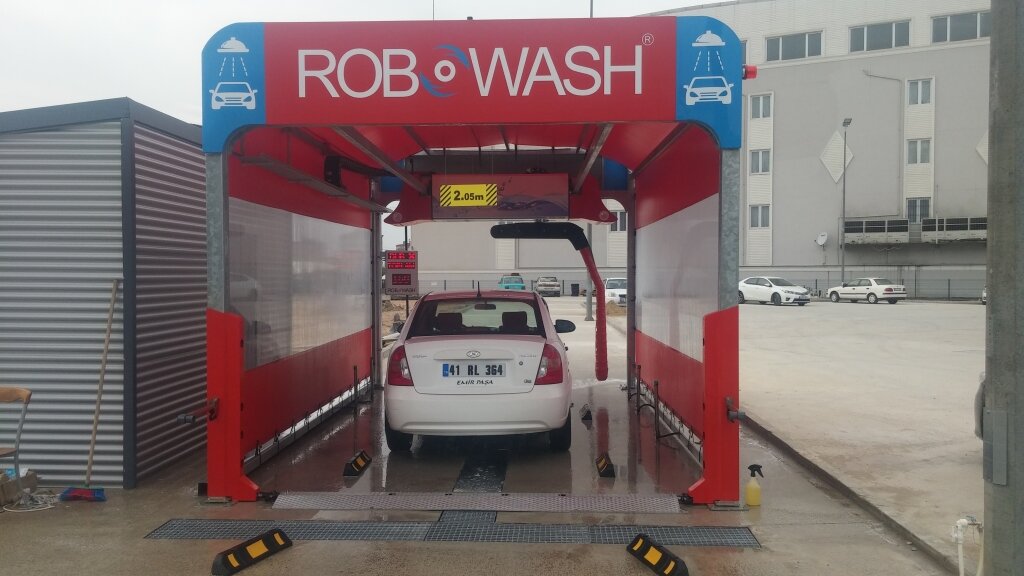 Oto yıkama Robowash, Moskova, foto