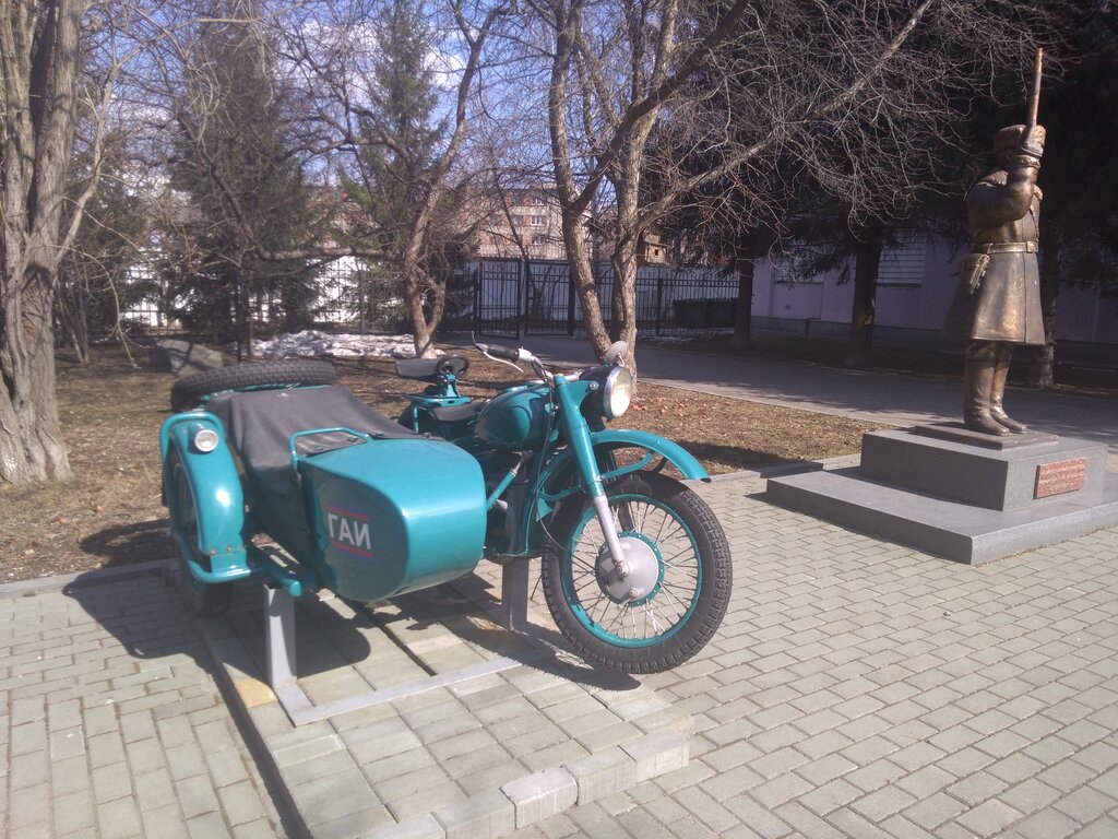 Teknoloji anıtı Мотоцикл ГАИ, Yekaterinburg, foto