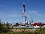 Буровая вышка (Republic of Sakha (Yakutia), Vilyuyskiy ulus (rayon), posyolok gorodskogo tipa Kysyl-Syr), mühendislik altyapısı  Saha Cumhuriyeti'nden (Yakutistan'dan)