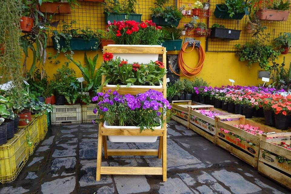 Yapay çam ağaçları ve süsleri Vivero El Maitén, Buenos Aires, foto