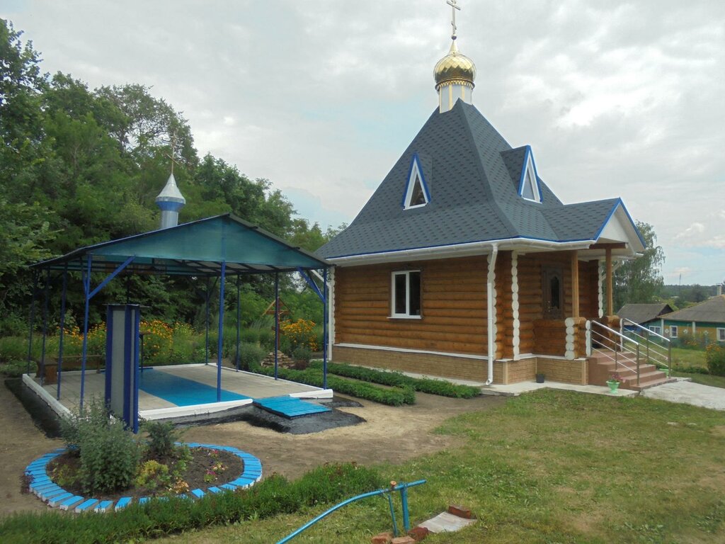 Şapel, haç anıtı Chapel, memorial cross, Kurskaya oblastı, foto
