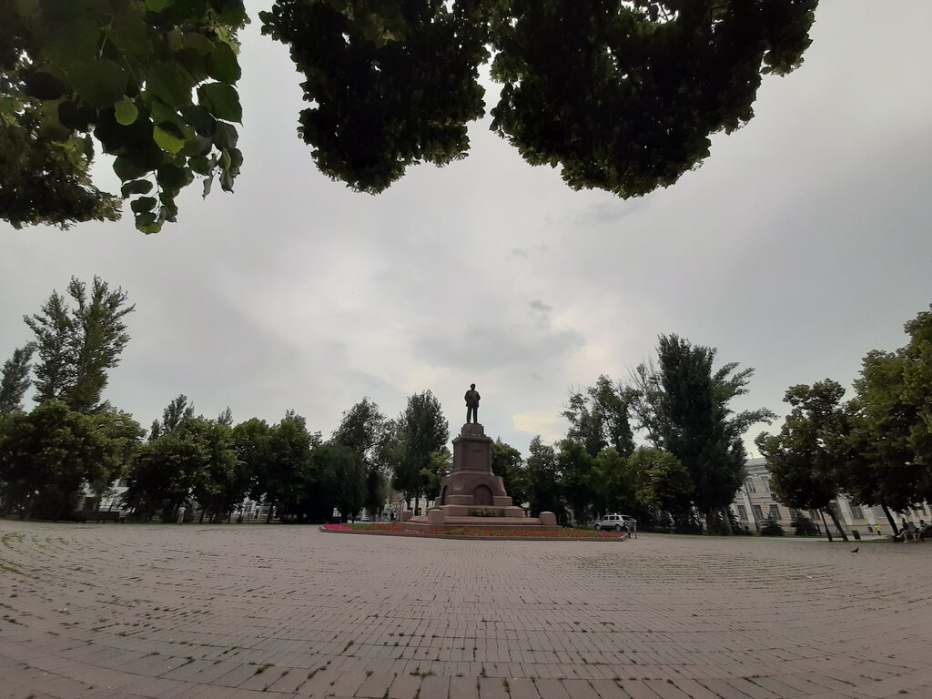Anıt, heykel В.И. Ленин, Samara, foto
