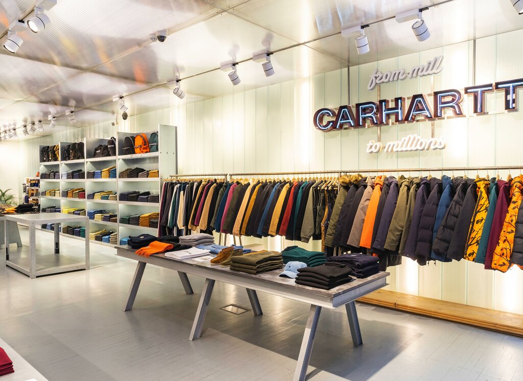 Giyim mağazası Carhartt Wip Store Manchester 2, İngiltere, foto