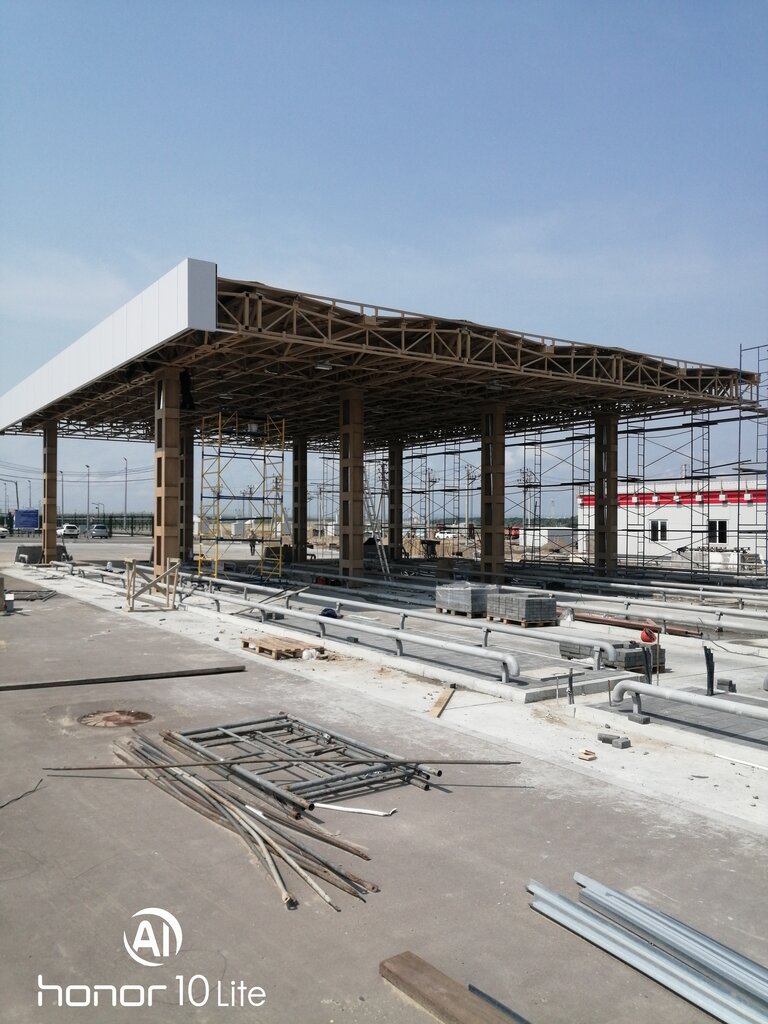 Sınır kapısı Автомобильный пункт пропуска Кани-Курган, Amursk Bölgesi, foto