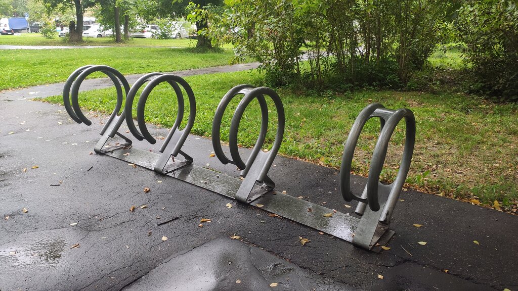 Bisiklet park yerleri Bicycle parking, Moskova, foto