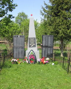 Воинам, погибшим в годы Великой Отечественной войны (Yaroslavl Region, Rostov municipal district, derevnya Itlar), anıt, heykel  Yaroslavskaya oblastından