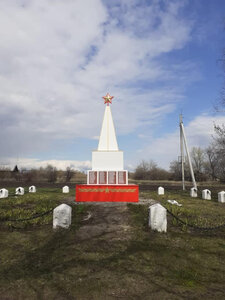 Обелиск погибшим в годы Великой Отечественной войны 1941-1945гг.. (Tambov Region, Sosnovskiy munitsipalny okrug, selo Savinskiye Karpeli), anıt, heykel  Tambovskaya oblastından
